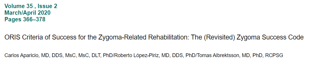 Study the Science behind ZAGA Concept for Zygomatic Implants