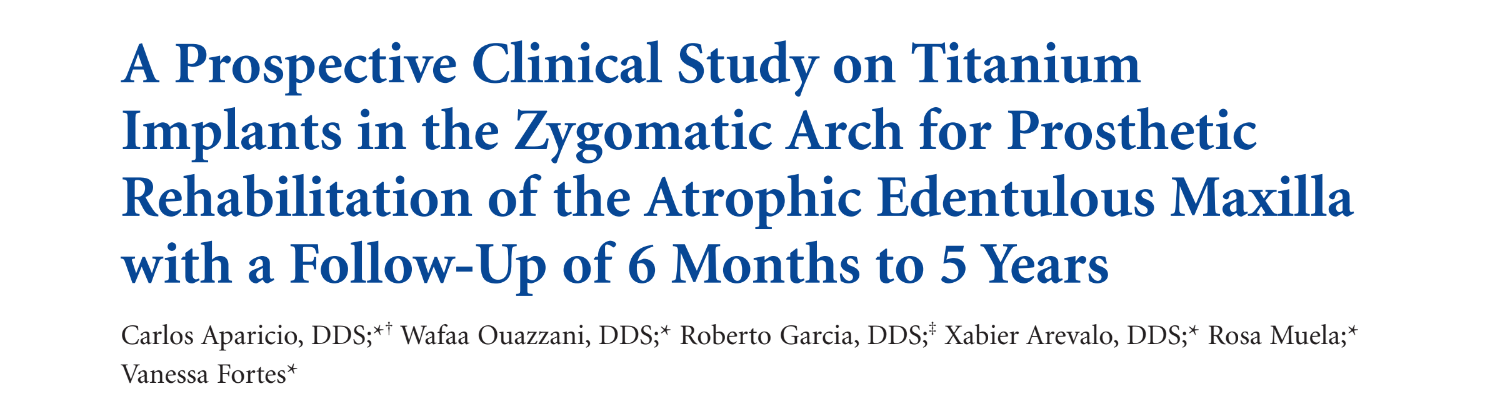 Study the Science behind ZAGA Concept for Zygomatic Implants